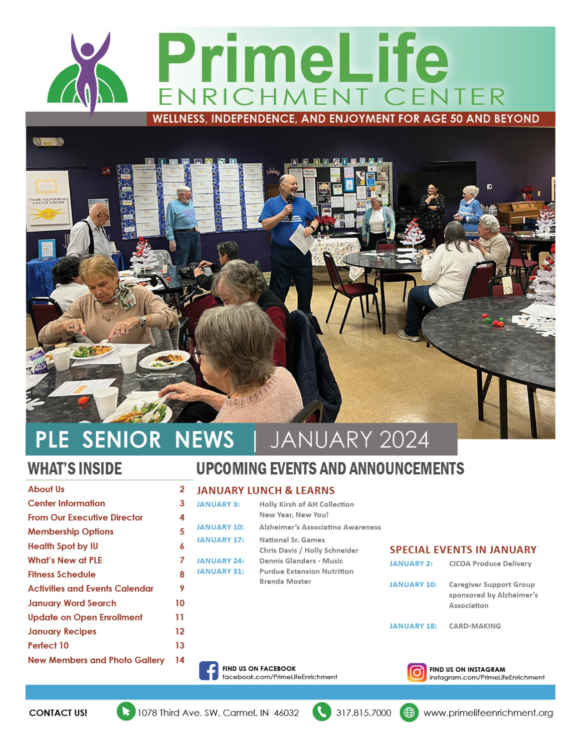 Newsletter – PrimeLife Enrichment